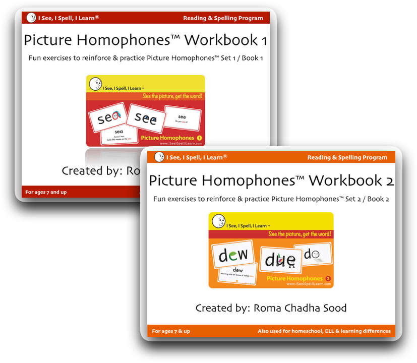 Picture Homophones™ eWorkbooks - Sets 1 & 2 (Digital Purchase & Downlo ...